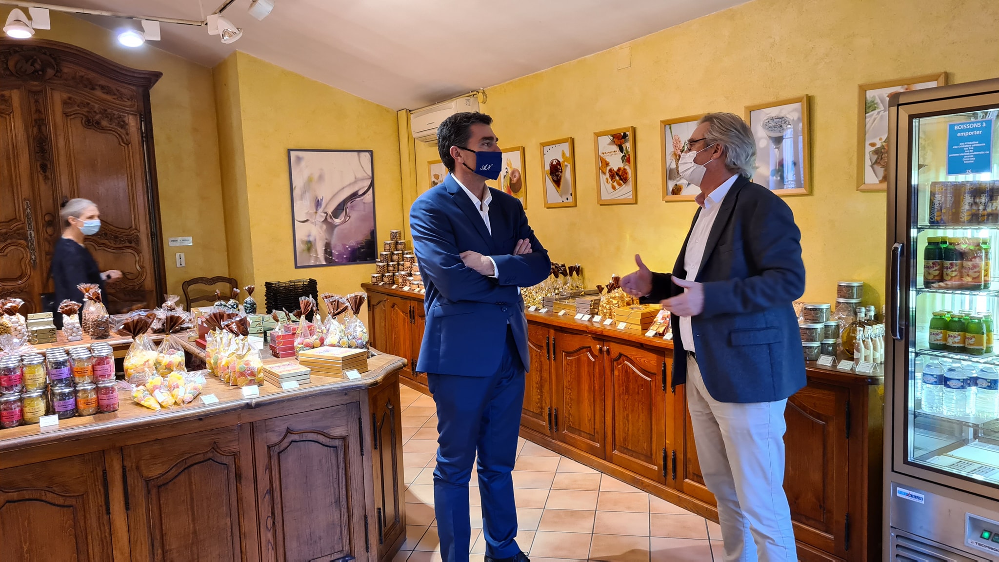 La confiserie Florian fête ses 100 ans - Eric Pauget