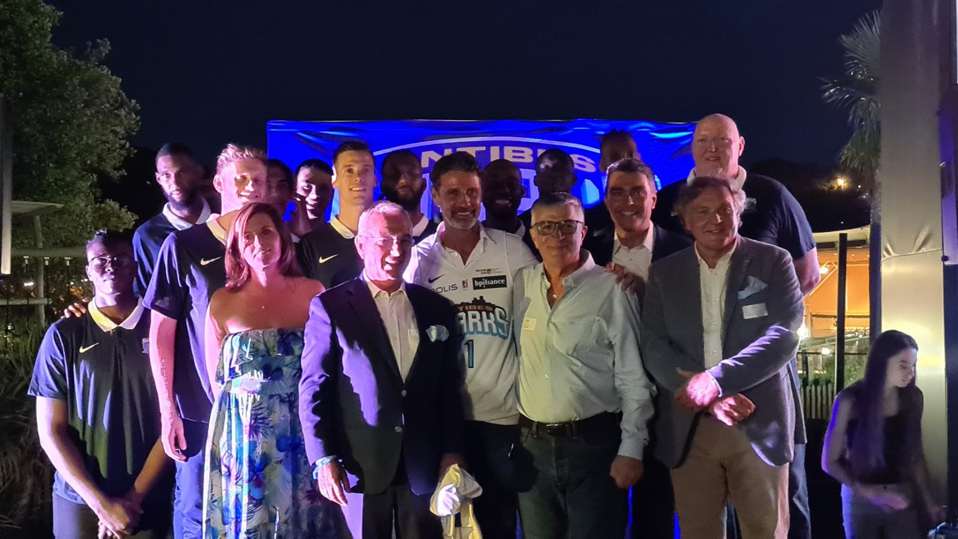 Présentation de la nouvelle équipe des Sharks d'Antibes - Eric Pauget