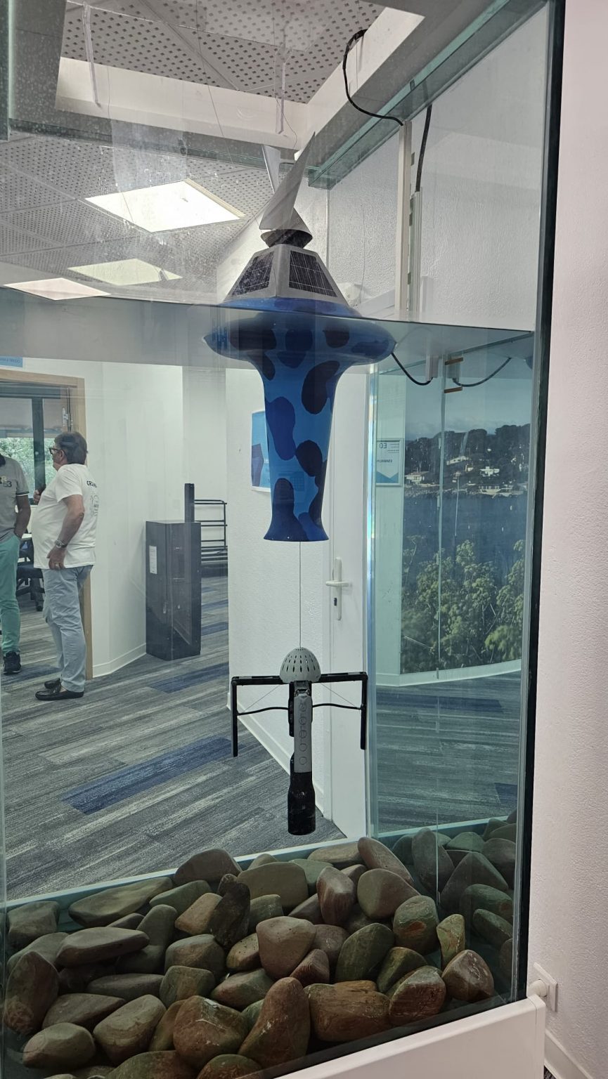 Visite du site Thalès DMS France à Sophia-Antipolis - Eric Pauget