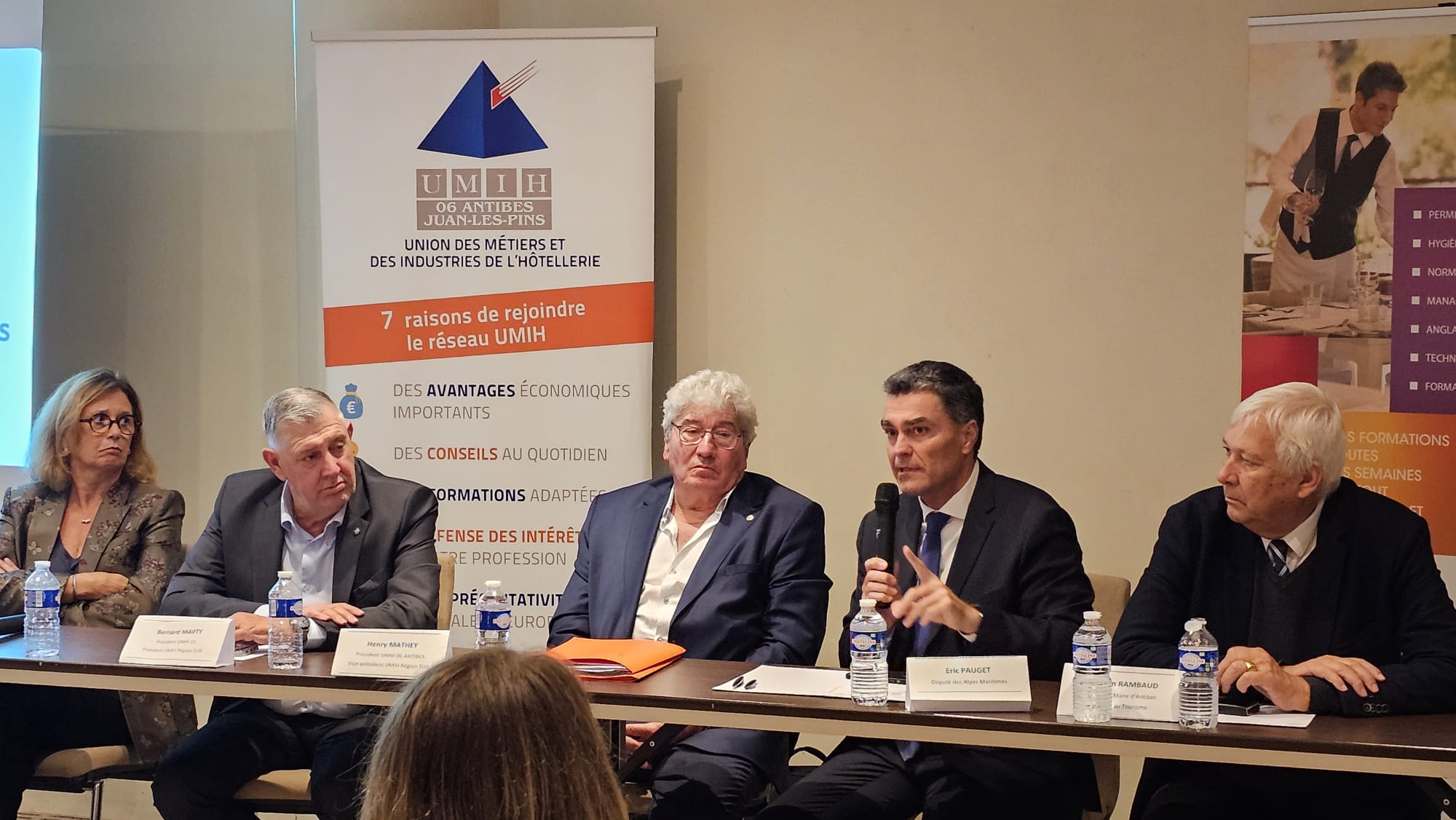 AG de l'UMIH Antibes Juan-les-Pins : Auprès de nos professionnels du tourisme - Eric Pauget