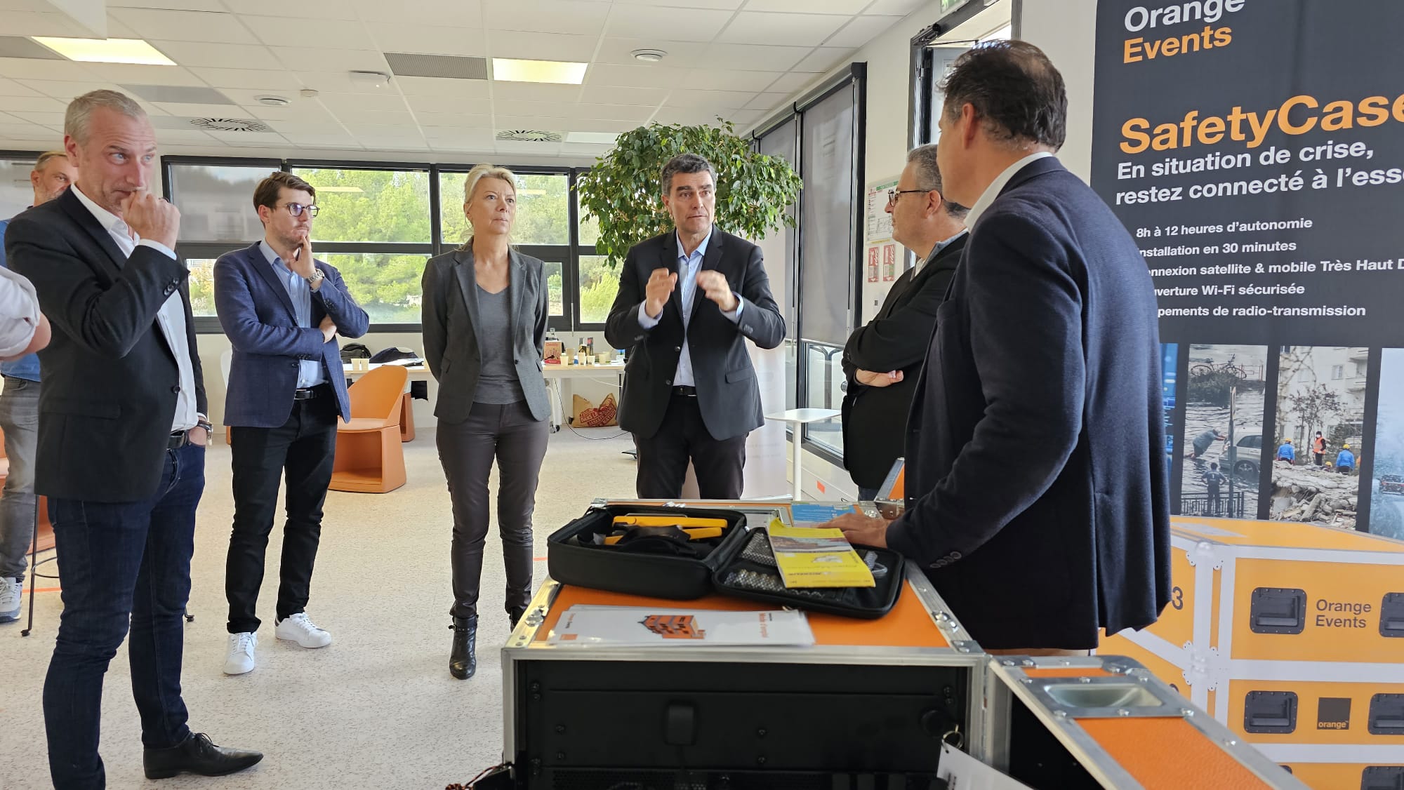 Présentation de la SafetyCase à Sophia Antipolis - Eric Pauget