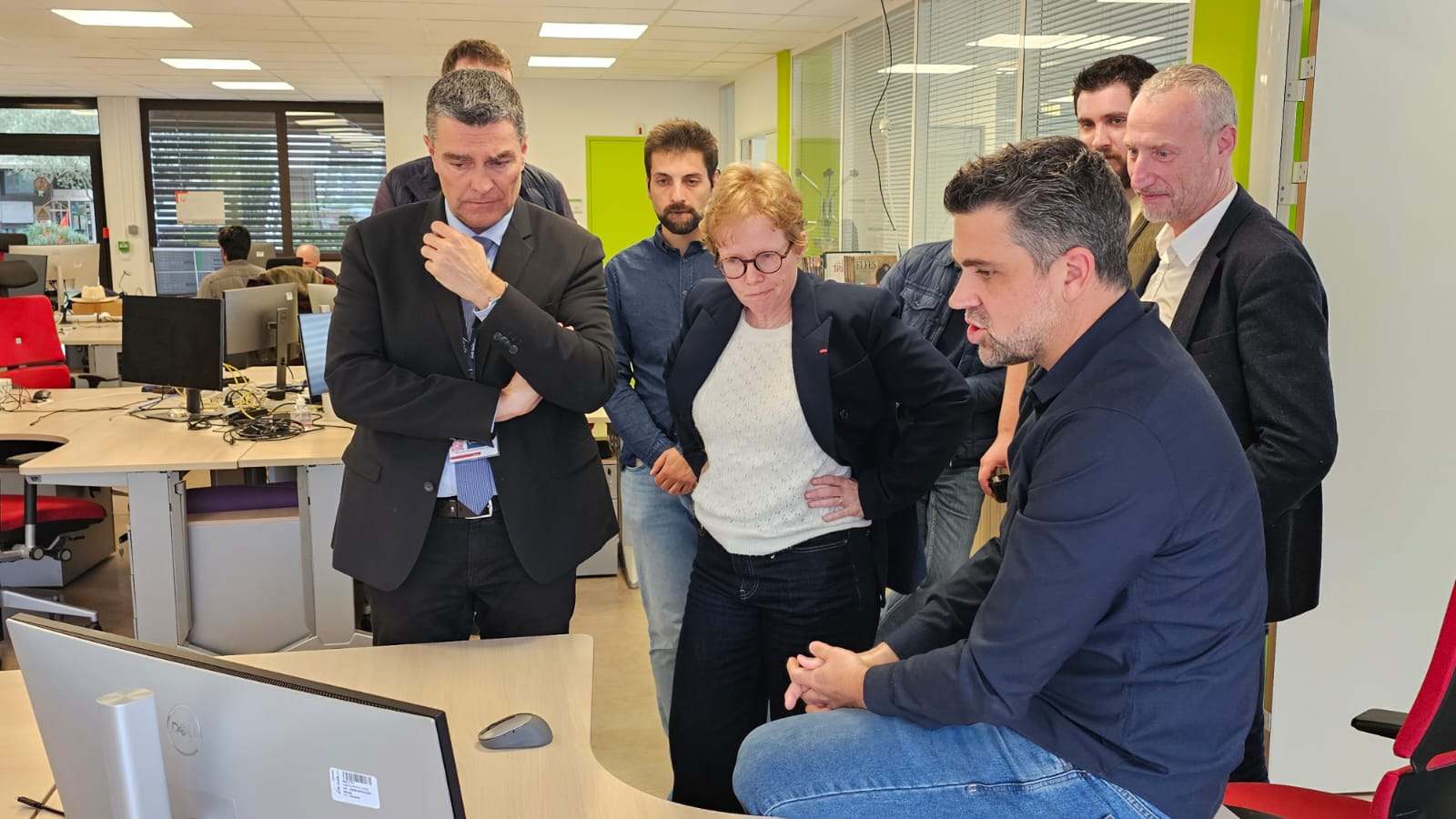 [Les innovations de la 7e] Visite de l'INRIA de Sophia Antipolis et de Terra Numerica - Eric Pauget